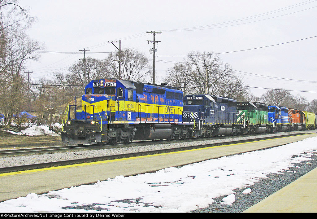 DM&E 6364, CP's Tomah Sub.